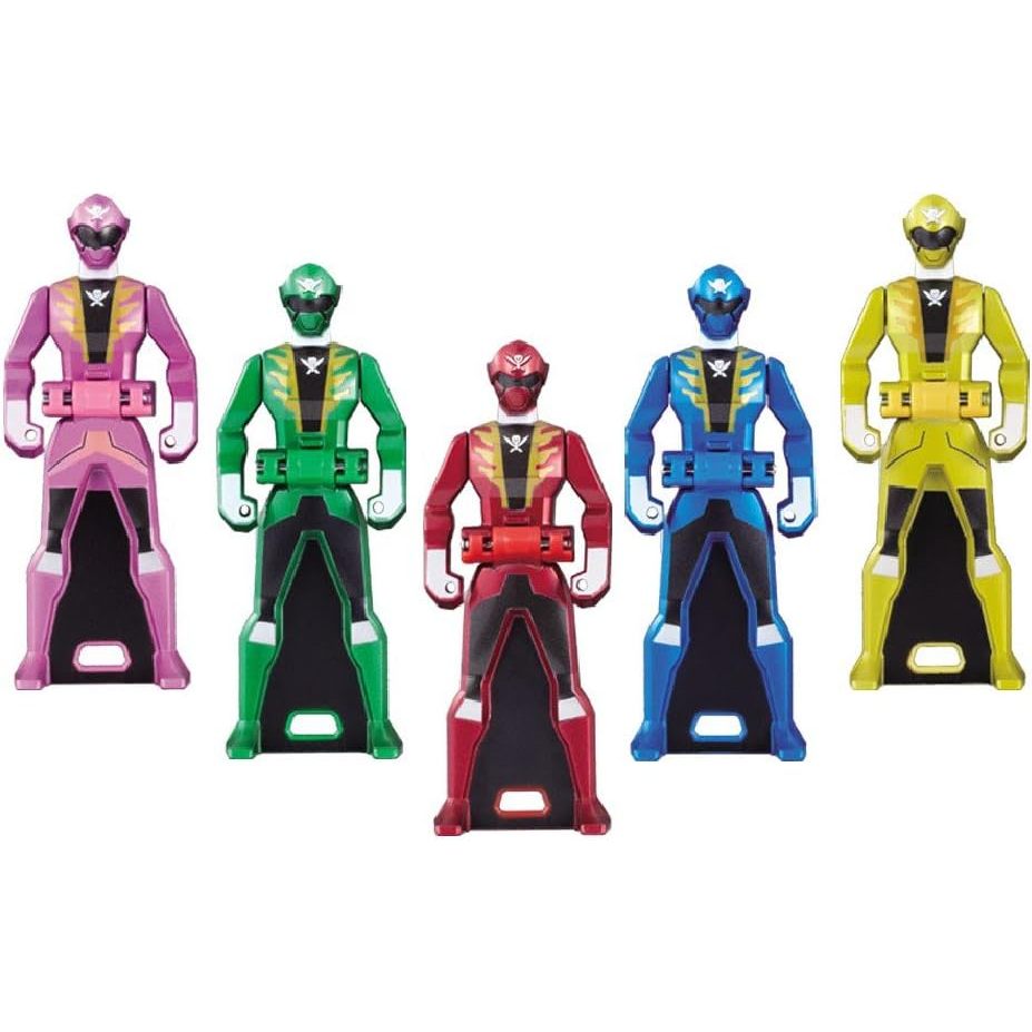 Bandai Kaizoku Sentai Gokaiger Ranger Key Series Ranger Key Set DX ...