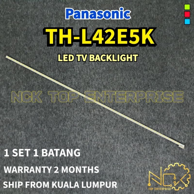 Panasonic TH-L42E5K LED TV BACKLIGHT BARU (NEW) READY STOCK TH-L42E5 THL42E5K THL42E5 | Shopee ...