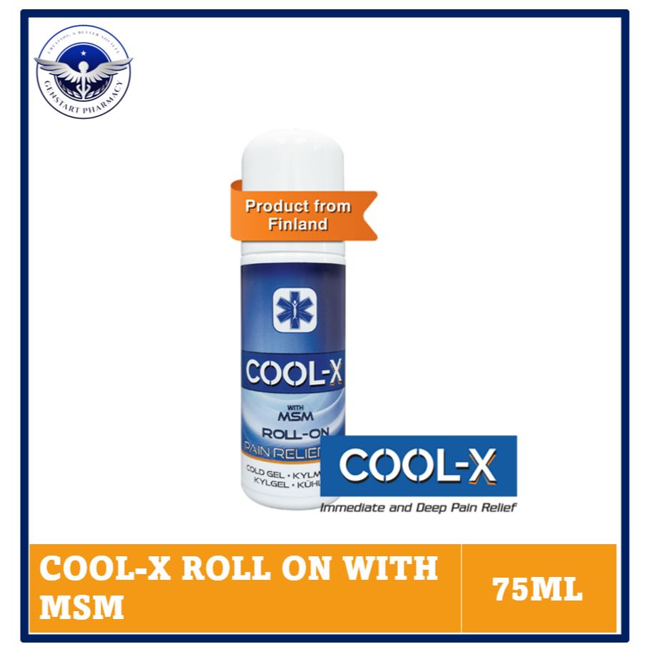 COOL-X ROLL ON WITH MSM (75ML) READY STOCKS | Shopee Malaysia