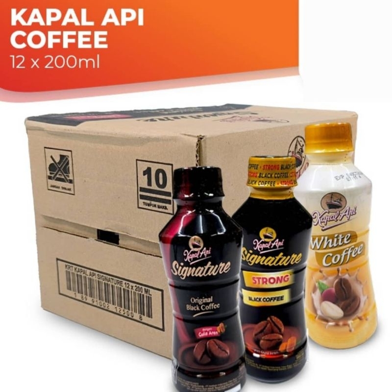 Kapal Api Signature- Ready To Drink Coffee 200ml/ Harga Untuk Satu ...