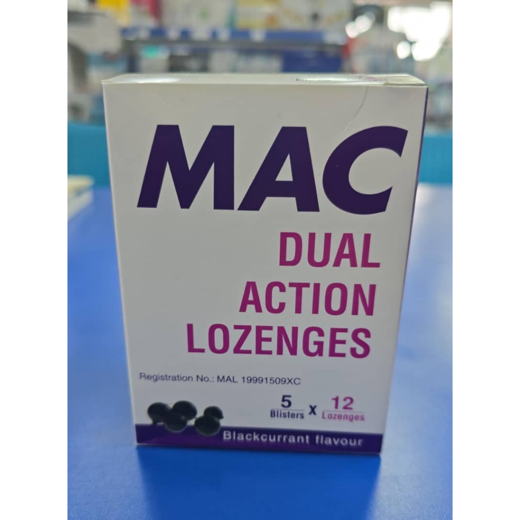 Mac Dual Action Lozenges 6's / 12's / 60's [exp: 2/25] | gula-gula ...