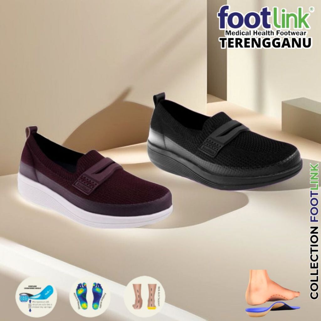 Footlink ( MD 30-801 , MD 60-801 ) Medical Health Women Shoe | Shopee ...
