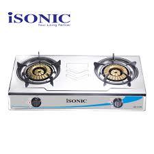 Isonic Stainless Steel Gas Stove IGB-1313SS | Shopee Malaysia