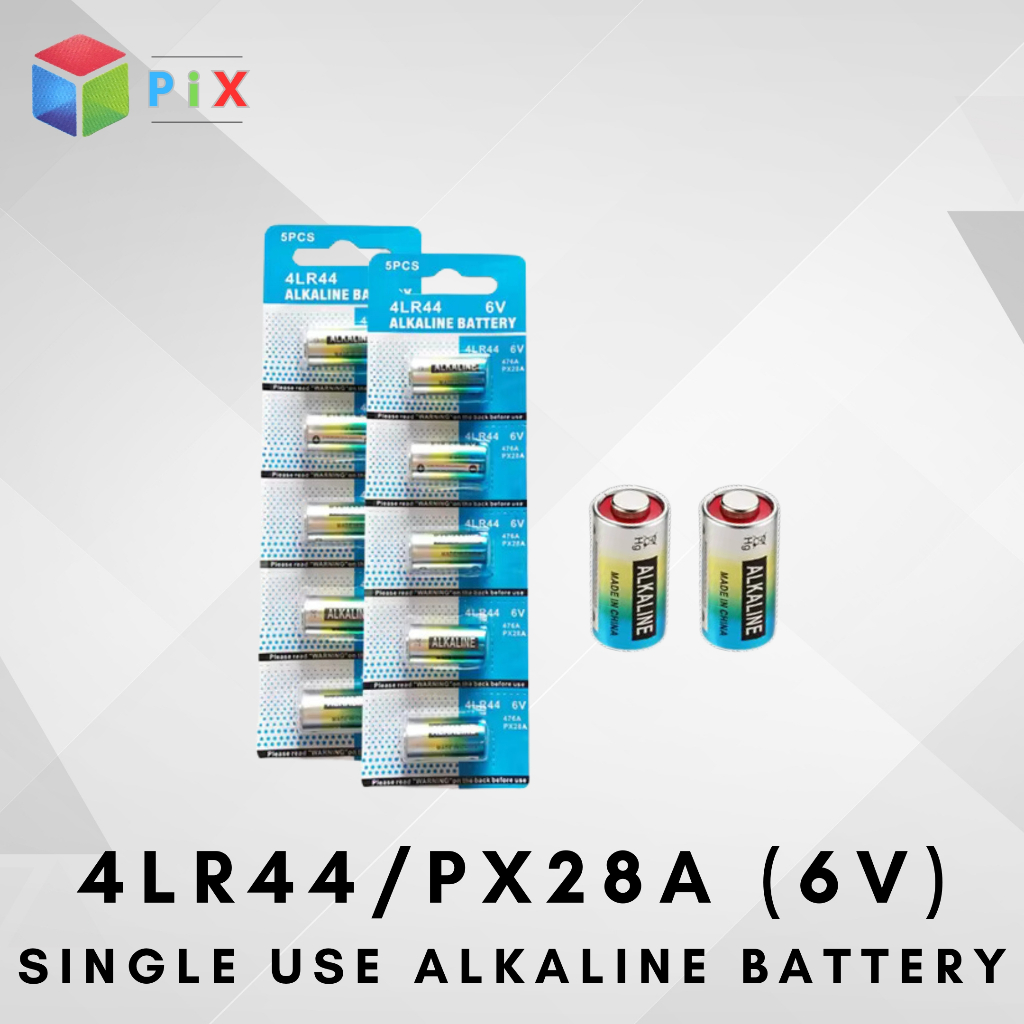 [Ready Stock] 4LR44 / PX28A (6V) Single Use Alkaline Battery Single PC ...