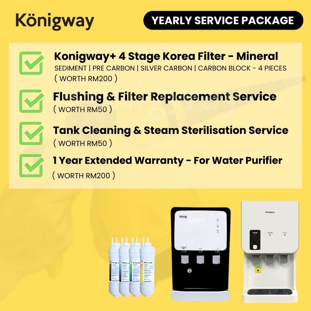 KONIGWAY Care Service Package (KCSP) Yearly Service Package - For Kuala ...
