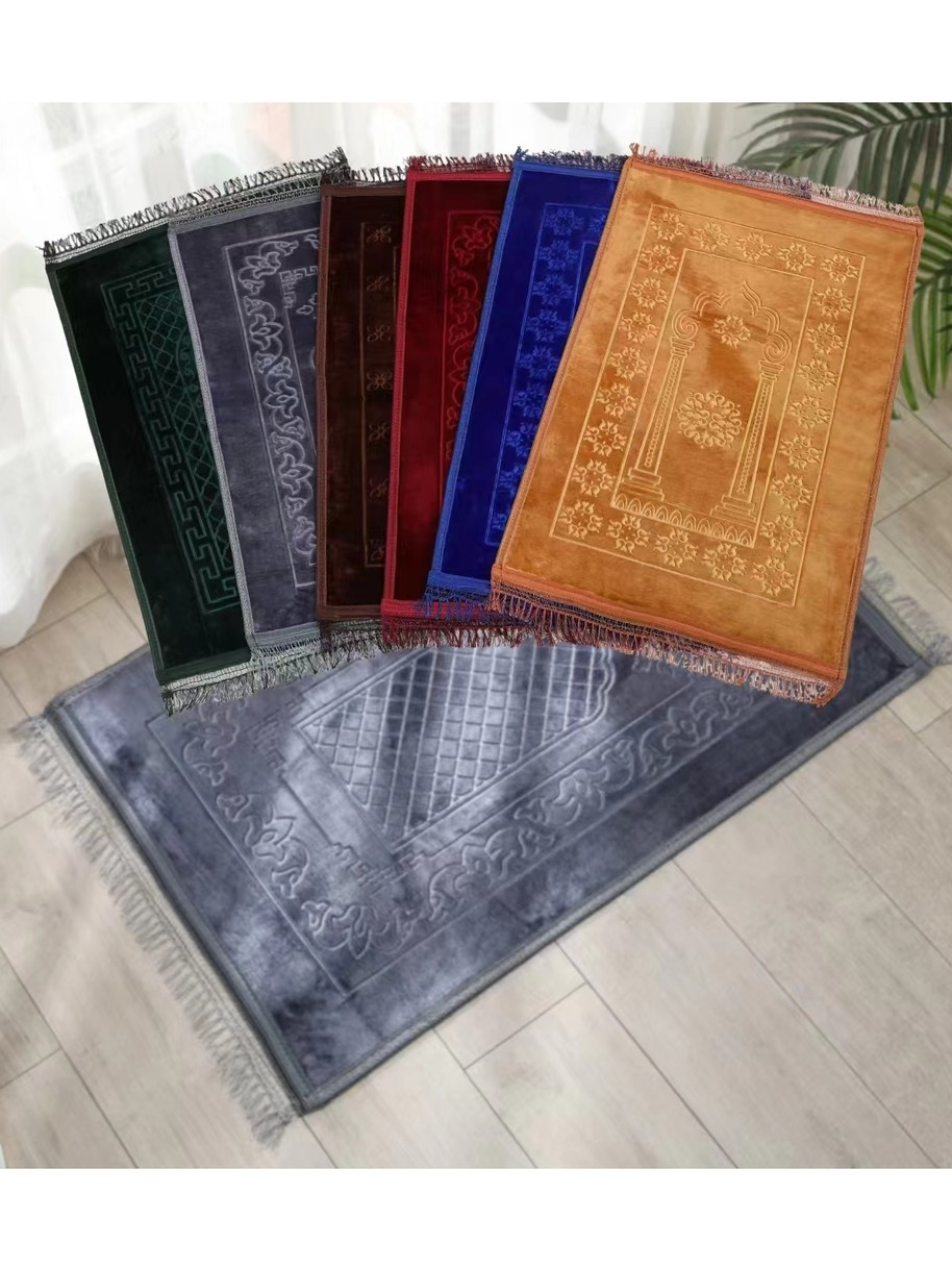 *NEW Design* Sejadah baldu 5D Muslim prayer mat | Shopee Malaysia