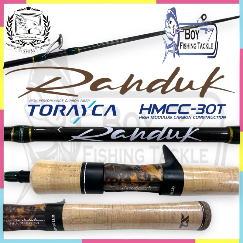 Team Seahawk Randuk Pitch Master Baitcasting Spinning Rod TANTO ...