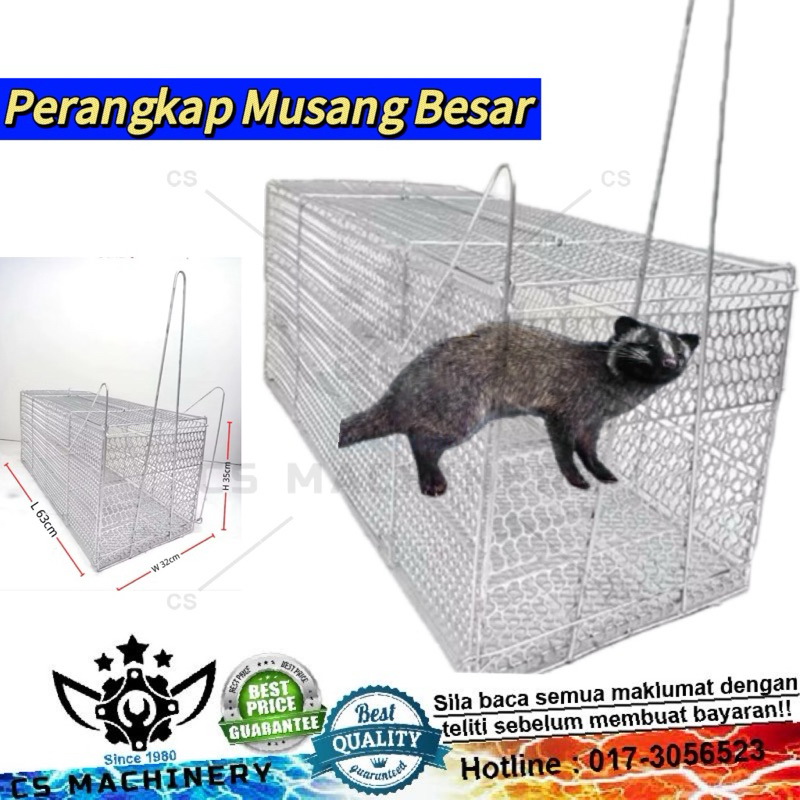🔥 Heavy Duty 🔥 Sangkar Musang / Sangkar besi / Sangkar besar ...