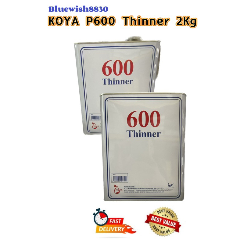 Koya P-600 2kg Thinner Solvent | Shopee Malaysia