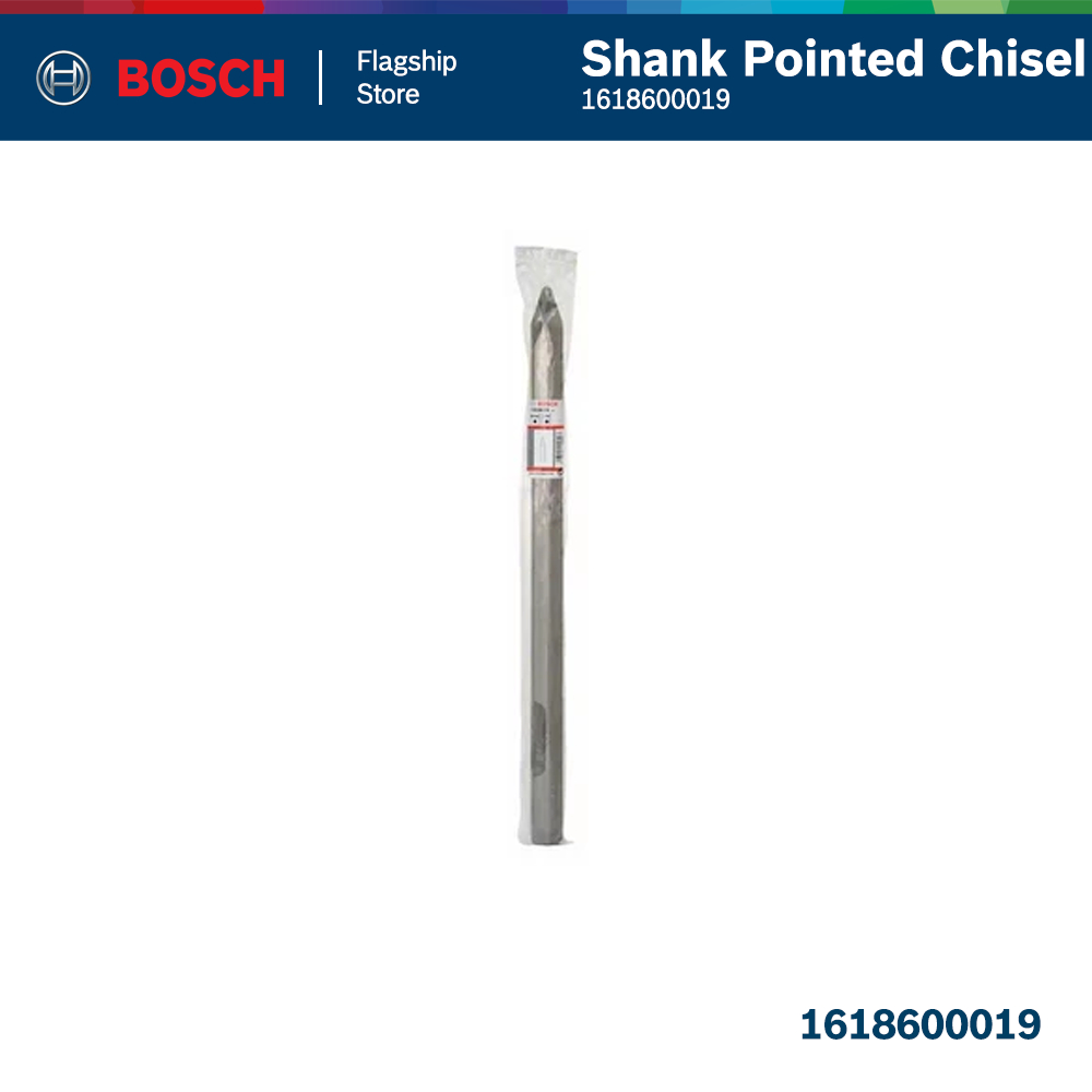 BOSCH 28mm Hexagonal Shank Pointed Chisel - 1618600019 | Shopee Malaysia