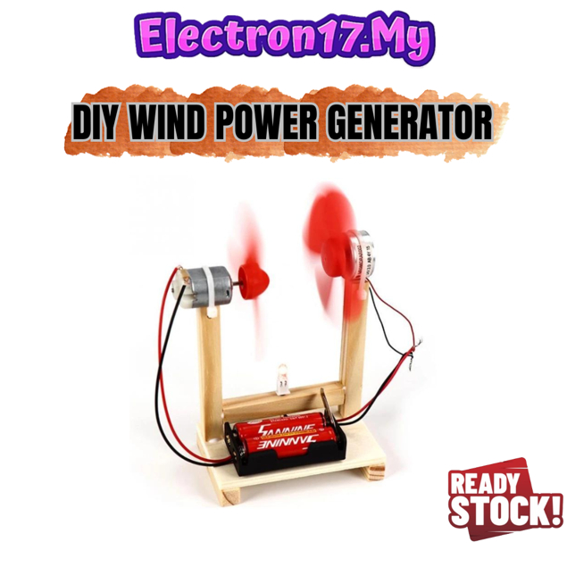NEW!! DIY Wind Power Generator Science School Project RBT Primary ...