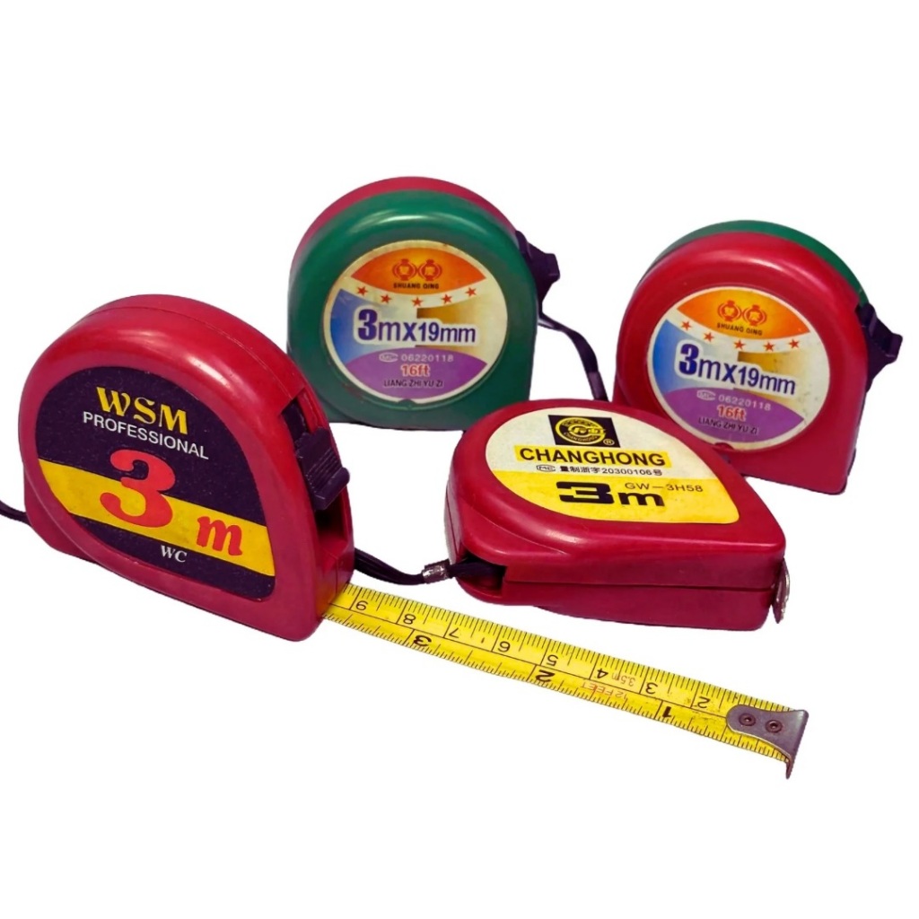 Measuring Tape Tape Measure Pita Pengukur 3m Portable Measurement Tape ...