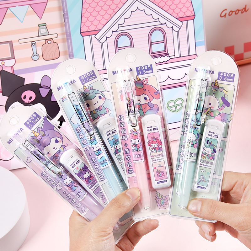 Capy Bara/Sanrio Mechanical Pencil 0.5mm/Gift Set Mechanical Pencil ...