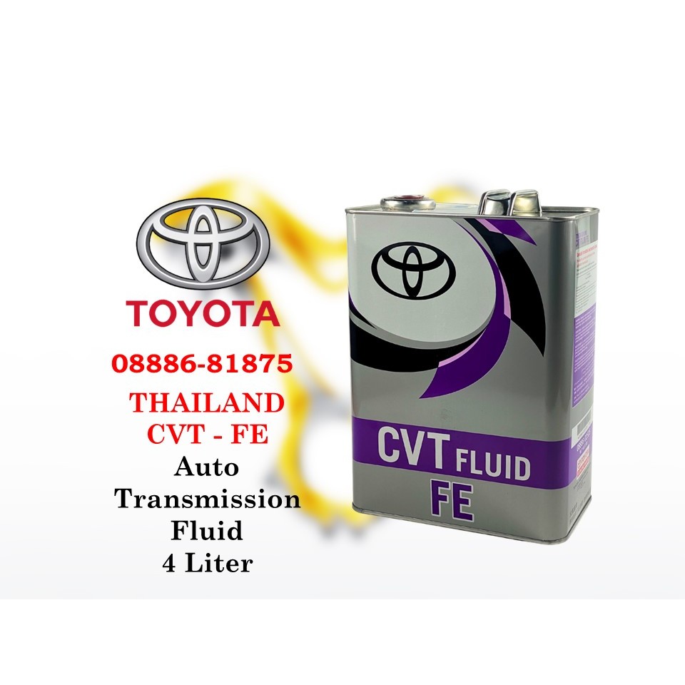 Toyota - ATF CVT FE 4Liter Auto Transmission Fluid CVT-FE Minyak Auto ...