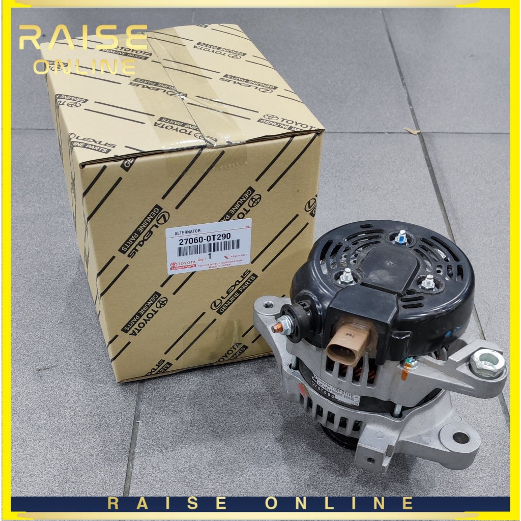 TOYOTA ALTERNATOR 27060-0T290 Toyota Altis 1.8/2.0 ZRE172 2012-2019 NEW ...