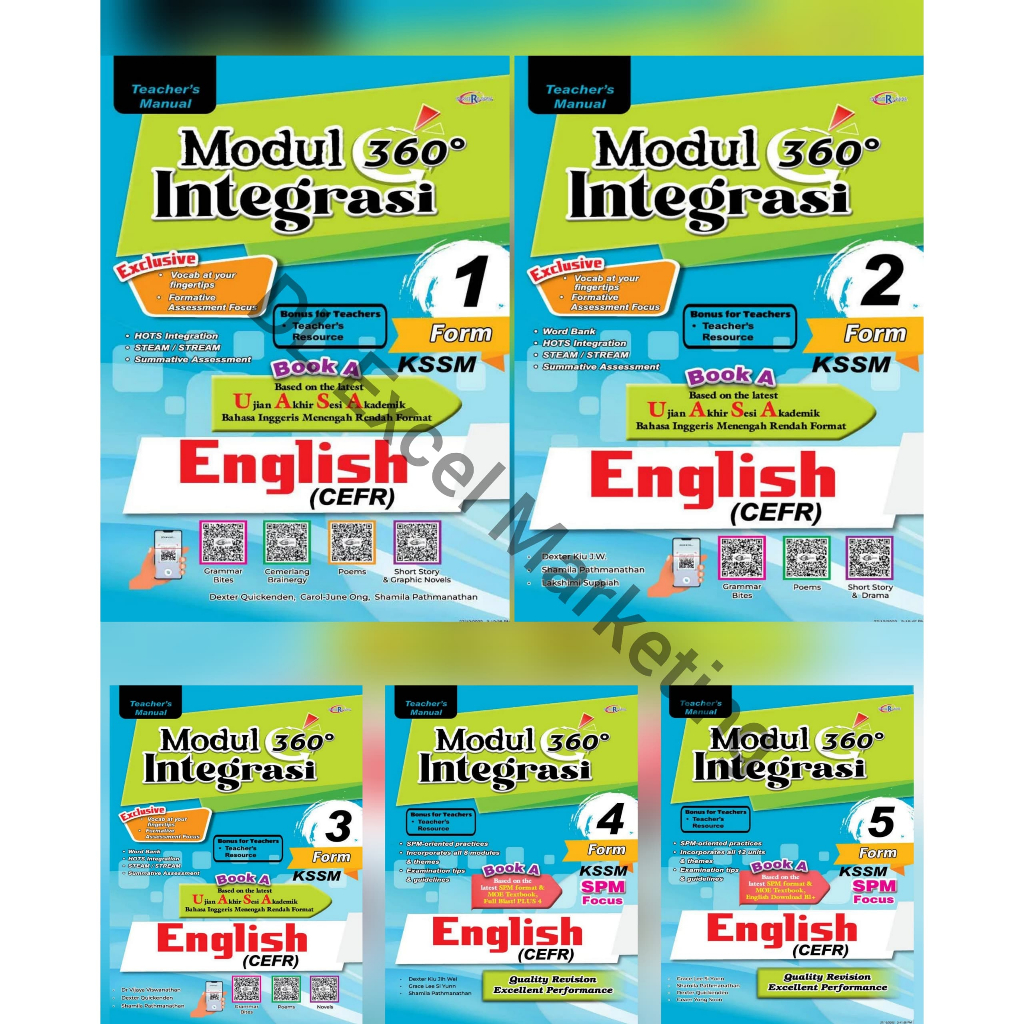 (DL) MODUL 360 INTEGRASI ENGLISH (2 IN 1) | Shopee Malaysia