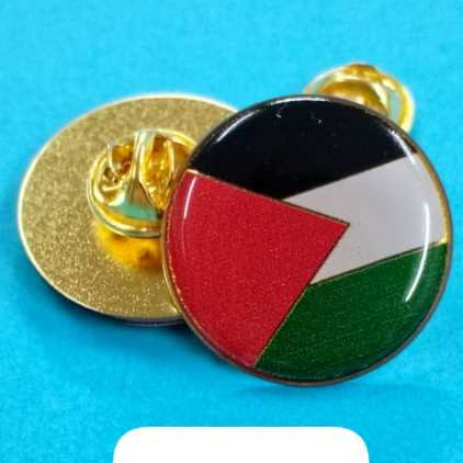 COLLAR PINPalestine flag COLLAR PIN LENCANA BADGES MARA FLAG Palestine ...