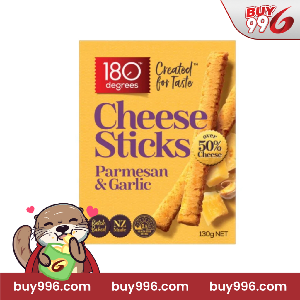 180 Degrees Cracker Cheese Sticks – Parmesan & Garlic (Expires Soon ...
