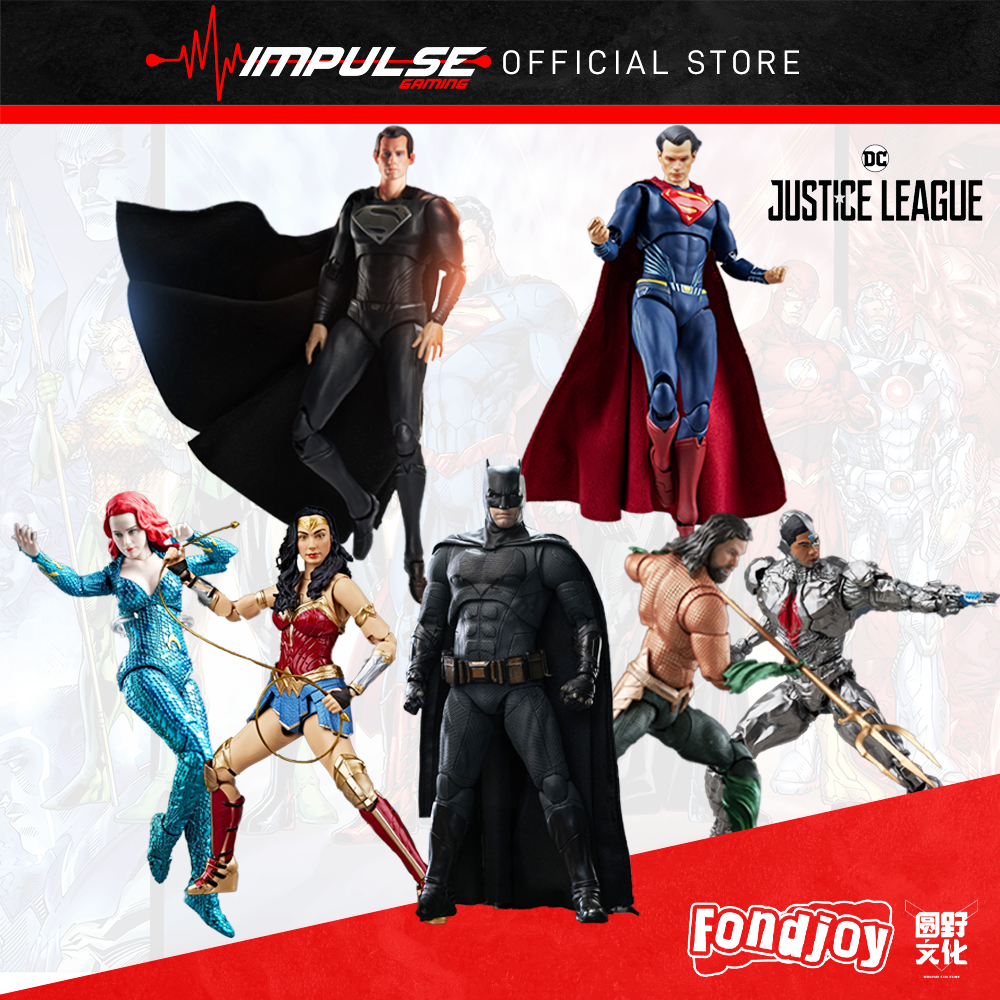 Fondjoy 1/9 Scale Action Figurine DC Universe - Batman / Superman ...