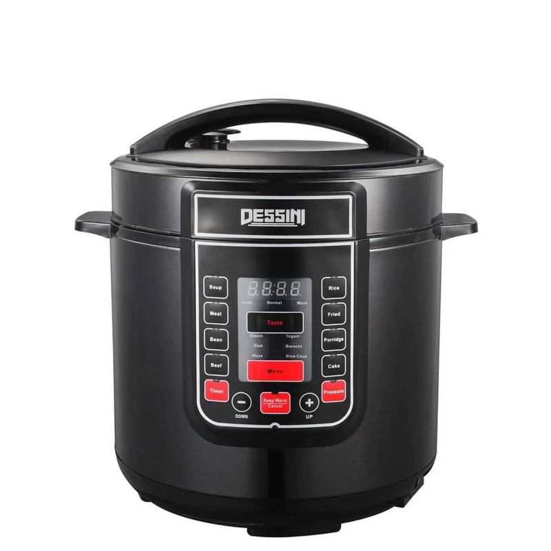 DESSINI ITALY 10IN1 6L Electric Digital Pressure Cooker Non-stick ...