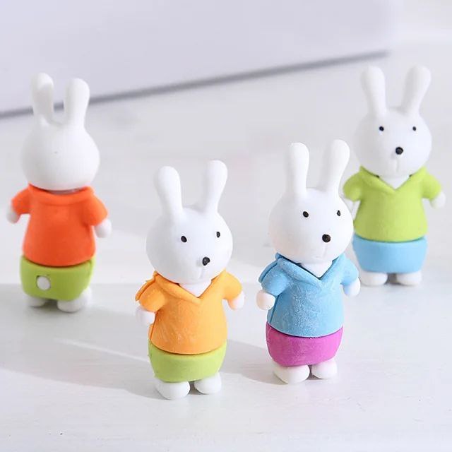 Mini 3D Rabbit Eraser | Shopee Malaysia