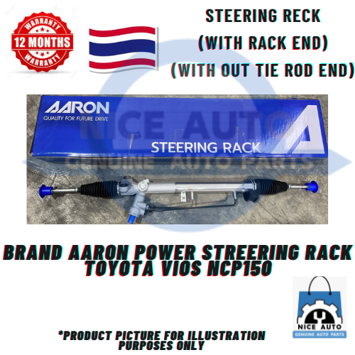 TOYOTA VIOS NCP150 1.5 POWER STEERING GEAR RACK -BRAND 100% ORIGINAL ...