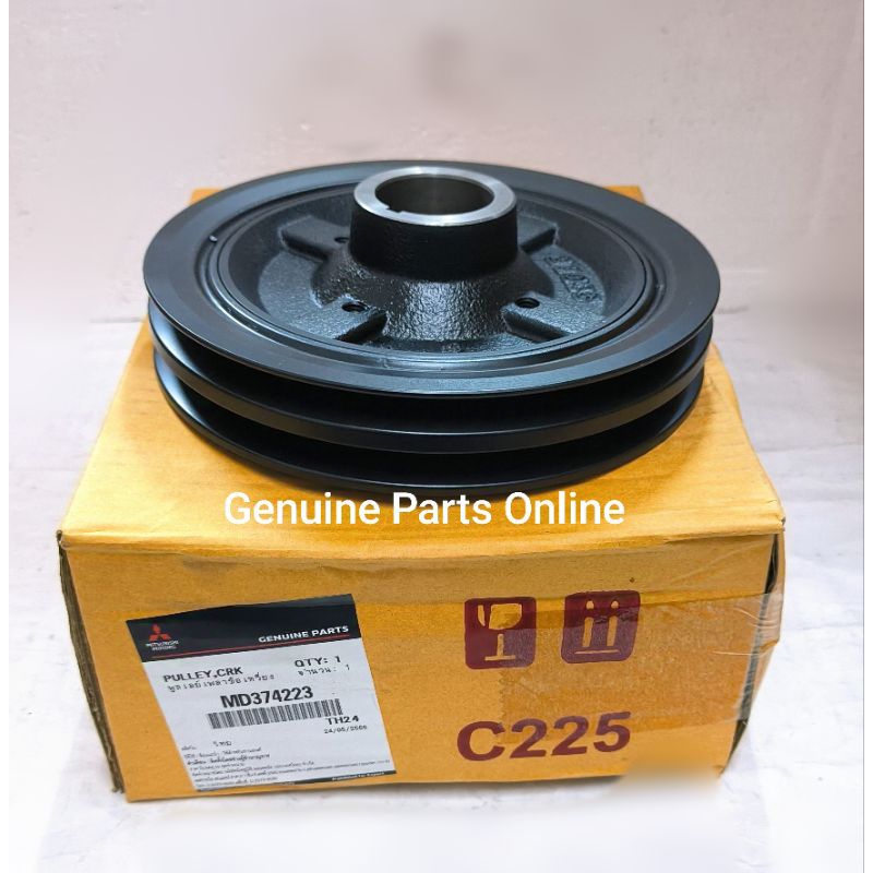 Mitsubishi Original Triton 2WD KA4T Turbo Crankshaft Pulley MD374223 ...