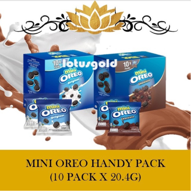 MINI OREO HANDY PACK ( 10 PACK X 20.4G ) | Shopee Malaysia