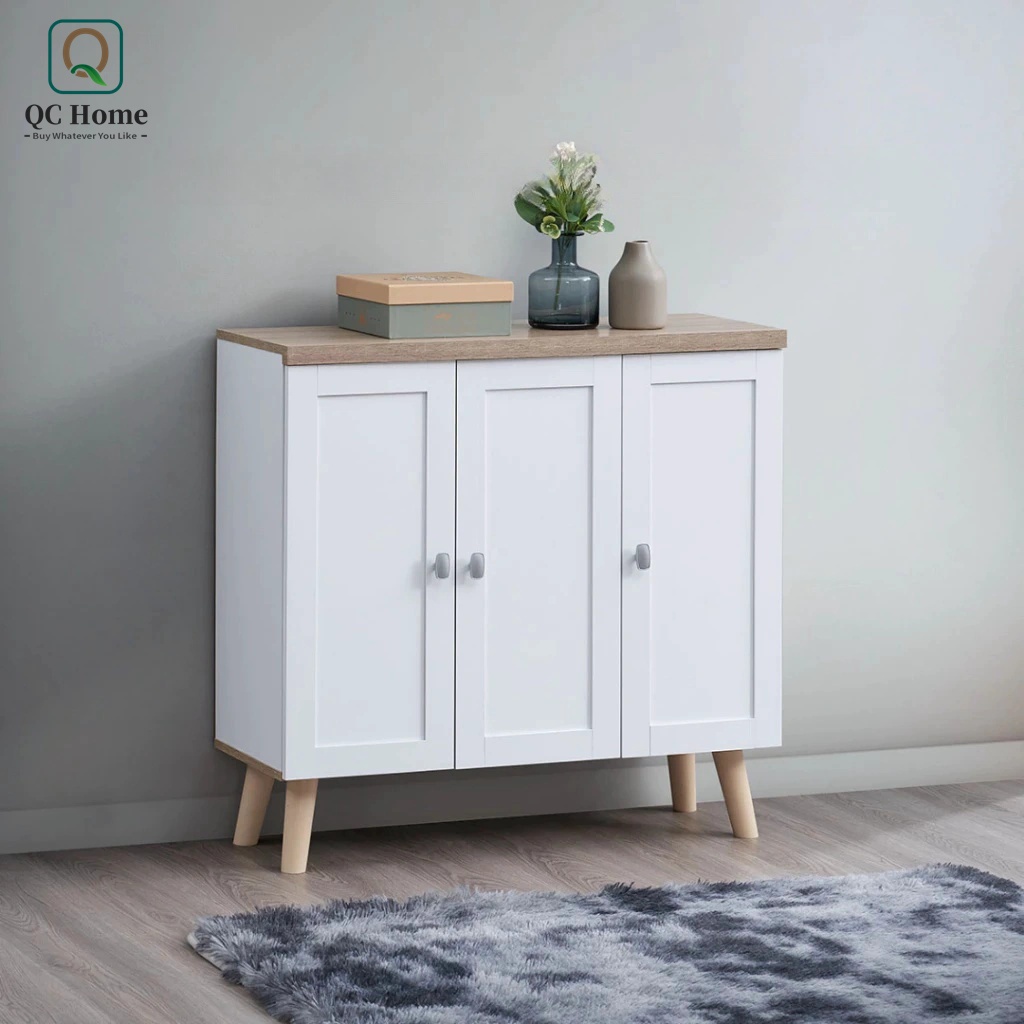 QC Home almari kasut 3 pintu shoe cabinet shoe rak kabinet kasut 鞋橱鞋柜 ...