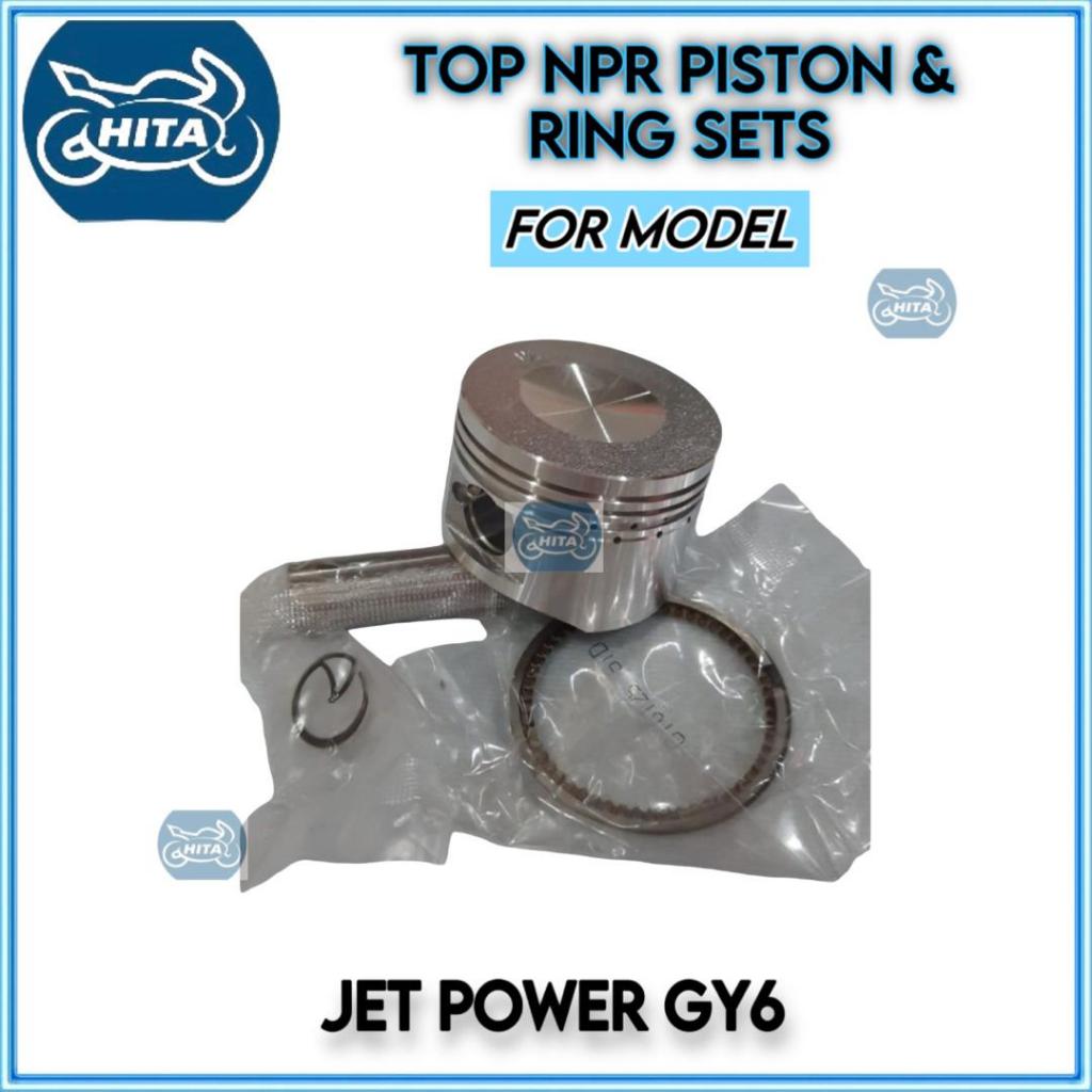 SYM JET POWER GY6 TOP NPR Piston & Ring Sets STD/025/050/075/100/125 ...