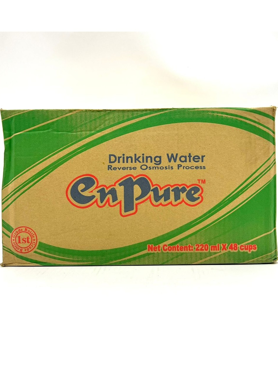 【Ready Stock】Enpure Reverse Osmosis Drinking Water 220ml x 48 Cups with ...