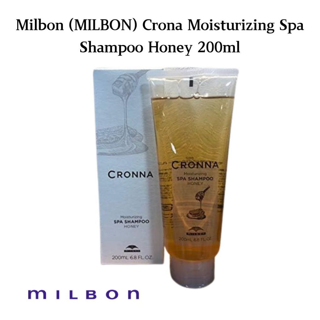 MILBON CRONNA Moisturizing Spa Shampoo Honey 200ml | Shopee Malaysia