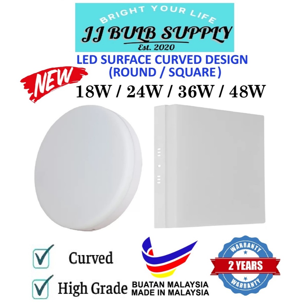 [High Grade] LED Surface Mounted 18W 24W 36W 48W Round Square LED ...