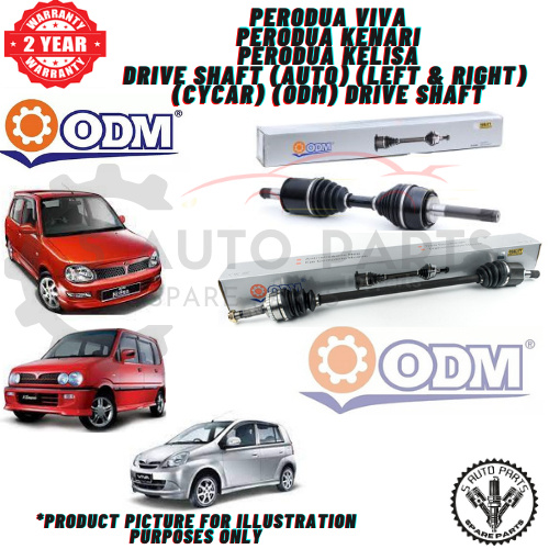 PERODUA VIVA / KENARI / KELISA BRAND 100% ODM (CYCAR) DRIVE SHAFT (LEFT ...