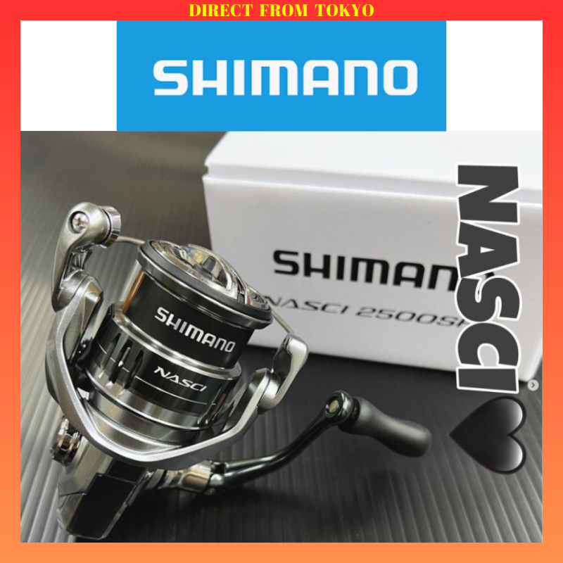 SHIMANO Spinning Reel 21 Nasci Naskey Naski 500 1000 2000 2500 3000 4000 5000 | Shopee Malaysia