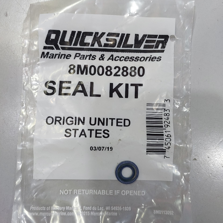 8M0082880 Quicksilver Seal Kit (Gear oil washer) | Shopee Malaysia