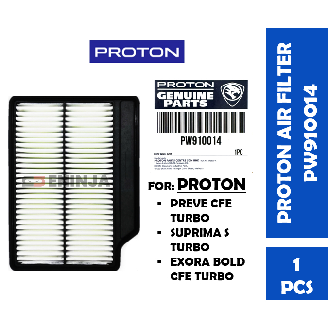 【READY STOCK】Proton Air Filter PW910014 For Proton Exora Bold Cfe ...
