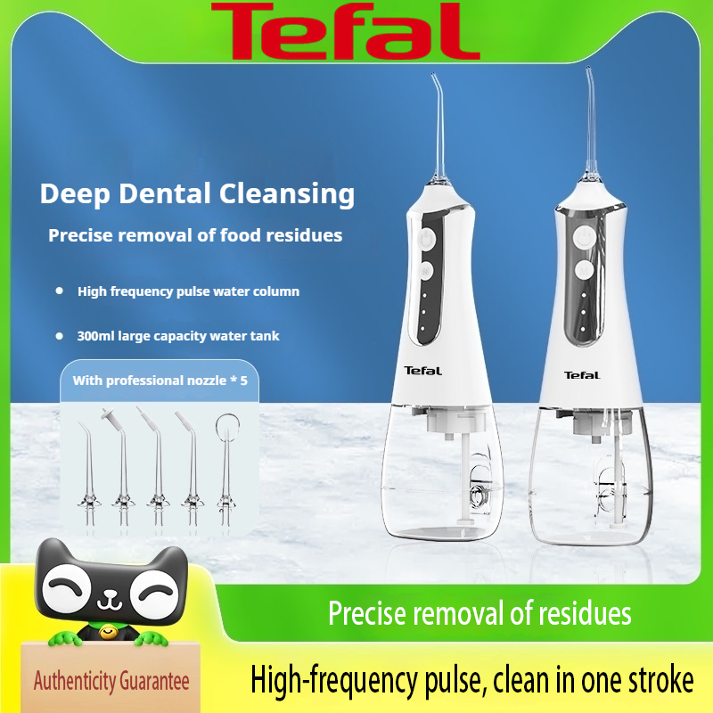 Tefal high-end electric water flosser oral irrigator water pulse dental ...