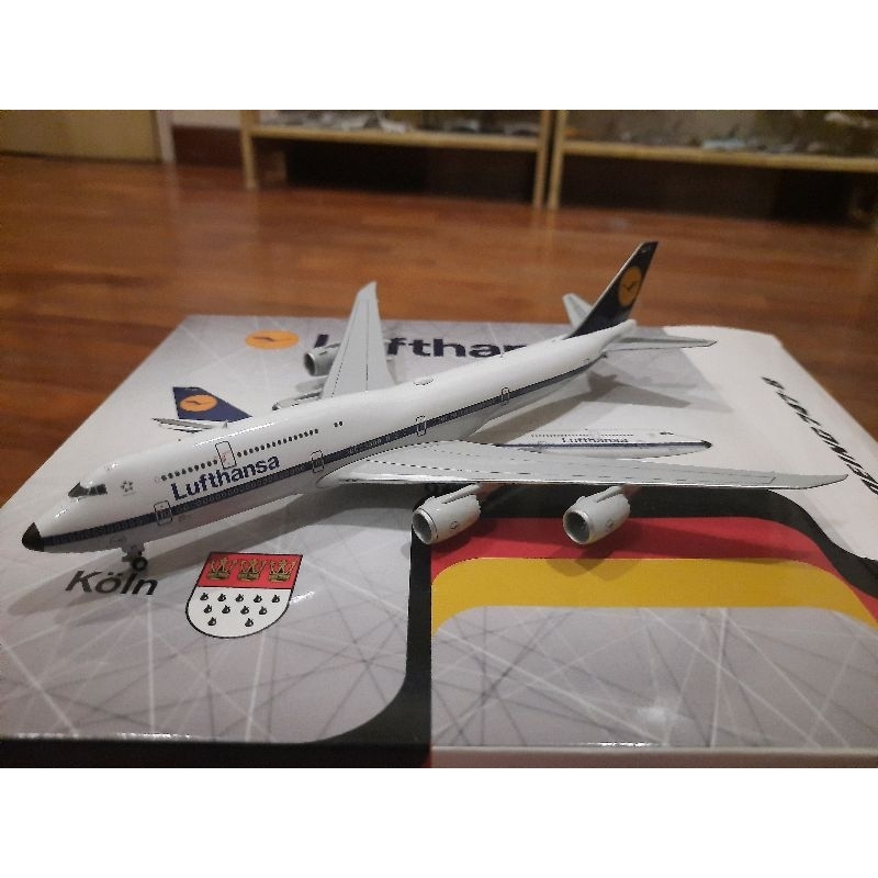 1/400 scale Lufthansa Retro Boeing 747-8I Aircraft Model (YY Wings ...