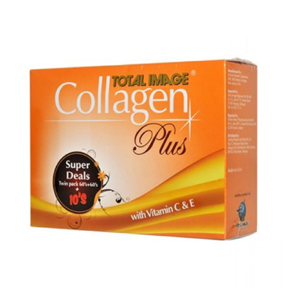 Total Image Collagen Plus 2 x 60s FOC 10s (Exp : Sep 2025) | Shopee ...