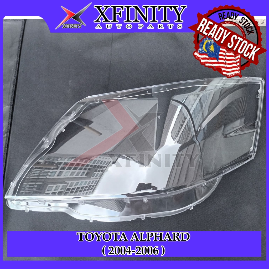 TOYOTA ALPHARD ANH10 04 05 06 HEADLAMP COVER / HEADLIGHT COVER ...