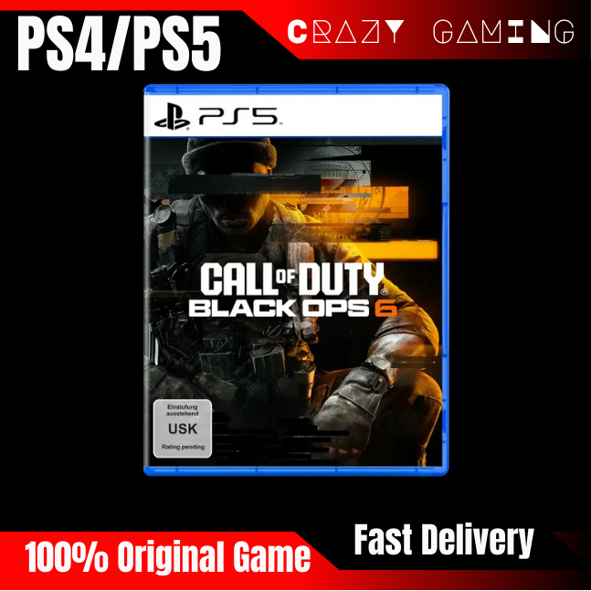 🔥NEW🔥PS4/PS5 Call Of Duty Black OPS 6 Standard Edition Full Game ...