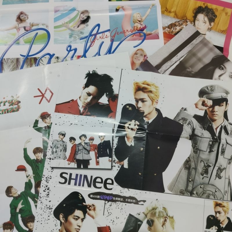 EPOP Kpop Poster | A4 Poster 明星海报 (READ DESC) SHINee | 2NE1 | EXO | The Heirs| Jessica x Krystal ...