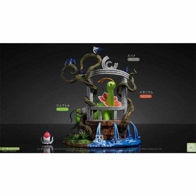 Dao Dan Studio - Meganium Pokemon Resin Statue GK Anime Figure | Shopee ...