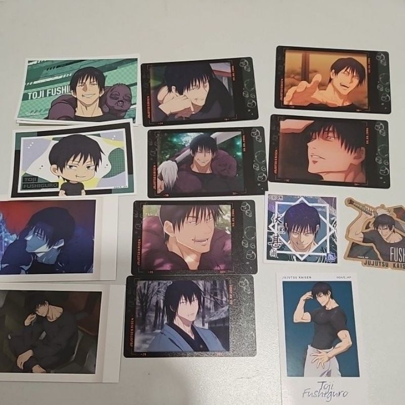 Jujutsu Kaisen JJK Toji Cards Stickers | Shopee Malaysia