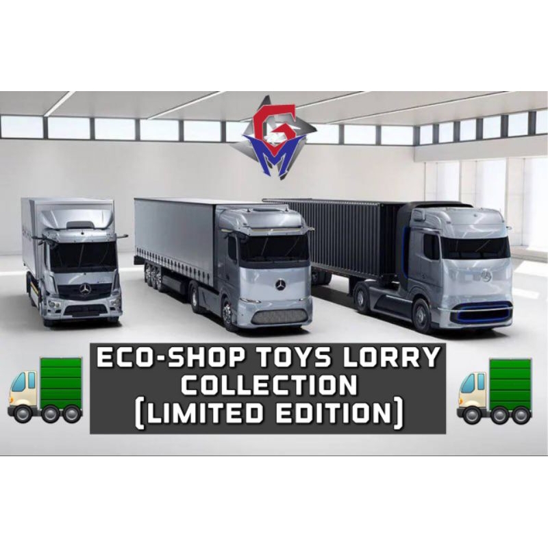 ECO-SHOP TOYS LORRY COLLECTION (NEW) | Shopee Malaysia