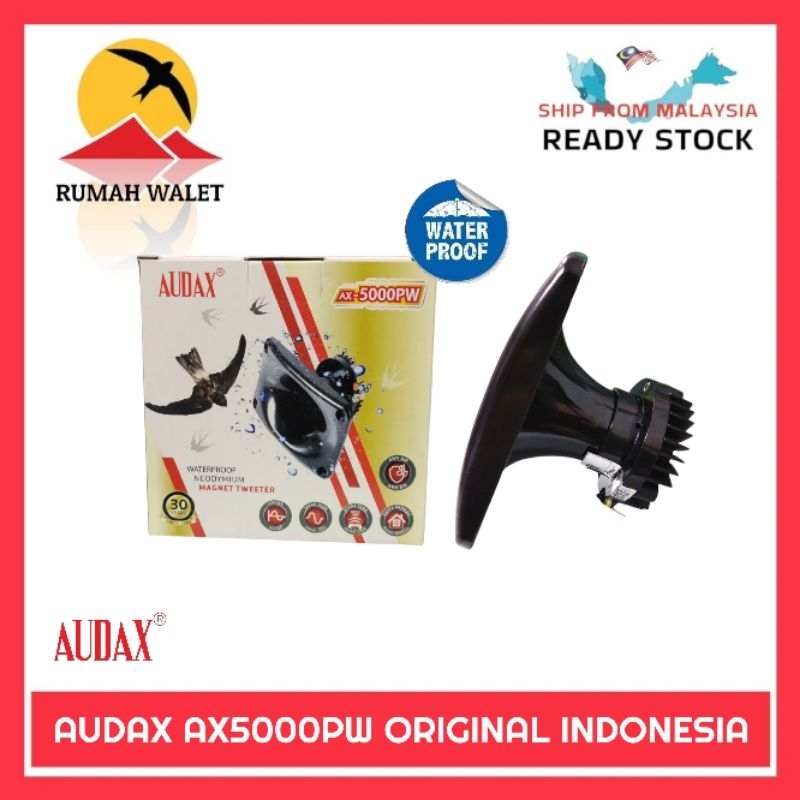 Audax AX5000W Original Speaker Tweeter Made Indonesia New Model Ax-5000PW 80w | Shopee Malaysia