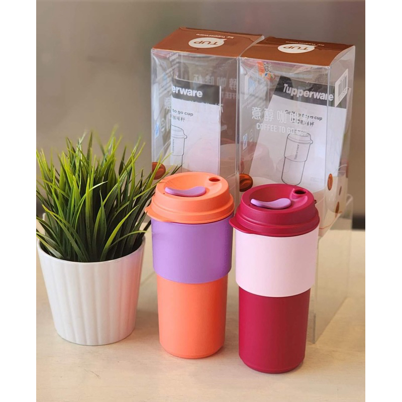 Tupperware Coffee To Go Tumbler cup tupperware | Shopee Malaysia