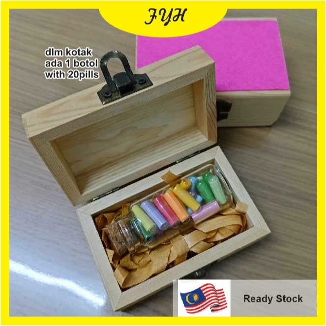 🎀 READY STOCK KUANTAN 🎀 Capsule Letter Random Colour Small Note Letter ...