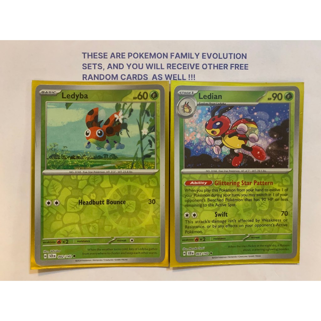 Ledian 003/142 Pokemon Evolution Set | Shopee Malaysia